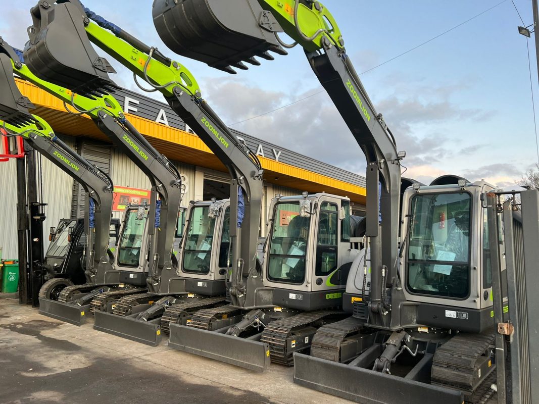 Mini excavadora Zoomlion - Rental Patagonia